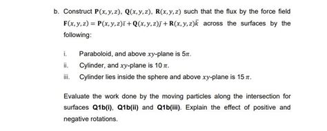 Solved B Construct P X Y Z Q X Y Z R X Y Z Such That Chegg Com