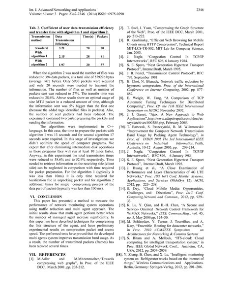 Network Monitoring And Traffic Reduction Using Multi Agent Technology Pdf Computer