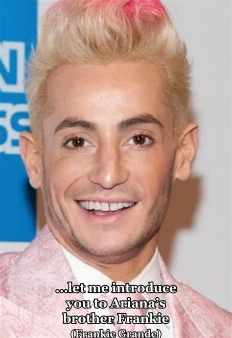 Ariana Grande S New Babefriend Ethan Slater Looks Just Like Her Brother Frankie Grande YourTango