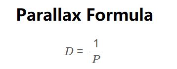 Parallax Calculator