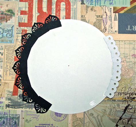 Scrap Travel And Bark Tutorial For Adding A Border Trim To A Circle
