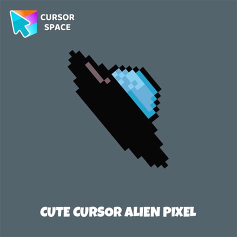 Cursor Cute Cursor Alien Pixel For Chrome Cursor Space