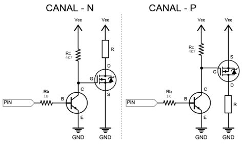 Connecting Bjts And Mosfets Roboticronics