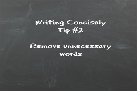Writing Concisely Tip 2 Remove Unnecessary Words Inpression Editing