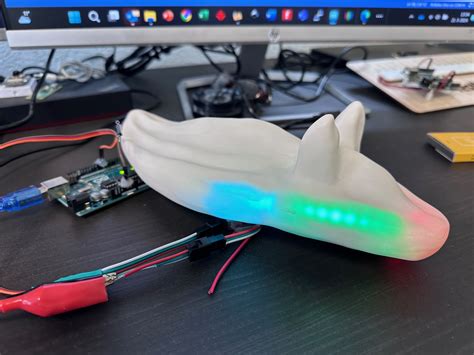interactief keramisch biomimicry kunstobject voor light on labs