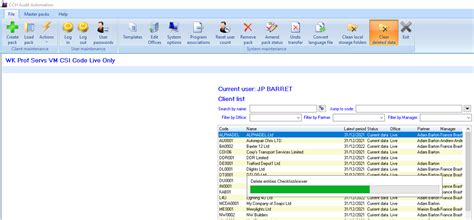 How To Remove An Audit Pack Cch Software User Documentation