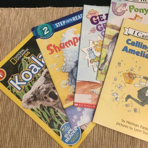 Girls Bundle I Can Read Hello Reader Step Into Reading 8 Books By