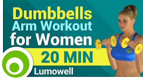 Total Arm Workout With Dumbbells For Women YouTube