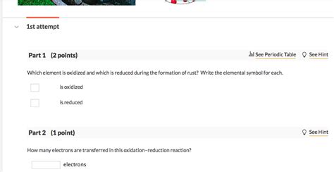 Solved 18 Question 3 Points E See Page 34 Rust Fe203