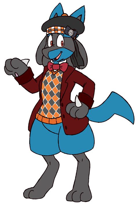 Commission Dressed Lucario By Fiztheancient On Deviantart