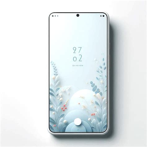Layered Psd Mobile Mockup For Flexible App Ui Customization Premium Ai Generated Image