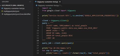 Run Bigquery Sql Using Python Api Client By Cristian Saavedra Desmoineaux Towards Data Science