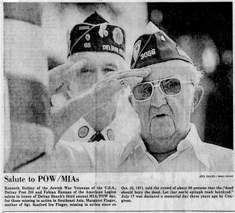 Soldier Accounted For From Vietnam War Finger S Defense Pow Mia Accounting Agency Id