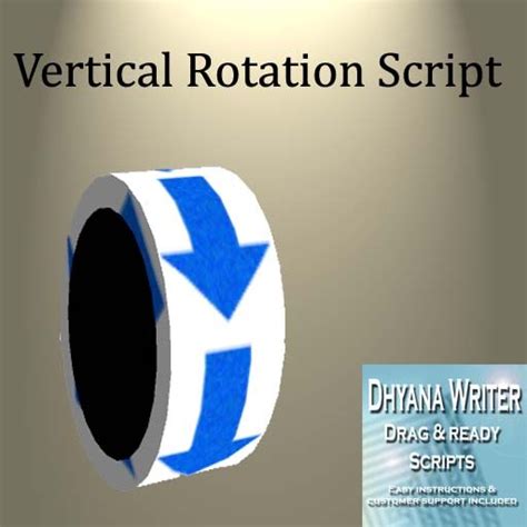 Second Life Marketplace Vertical Rotation Script