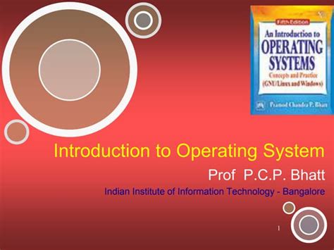 An Introduction To Operating Systems Concepts And Practice Phi