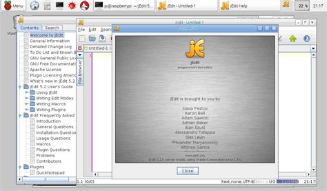 Hello Raspberry Pi Install Jedit On Raspberry Pi