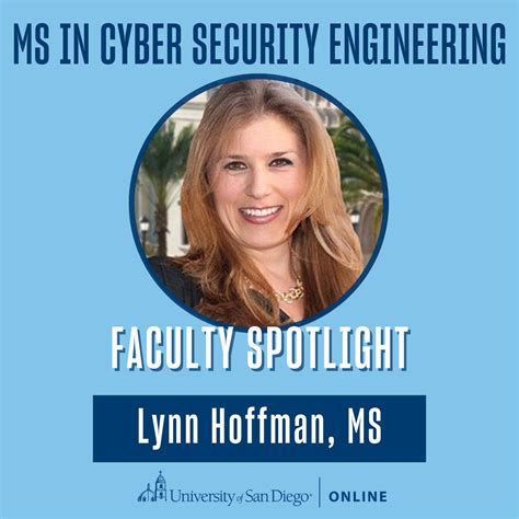 Ms In Cyber Security University Of San Diego On Linkedin Usdonline Cybersecurity