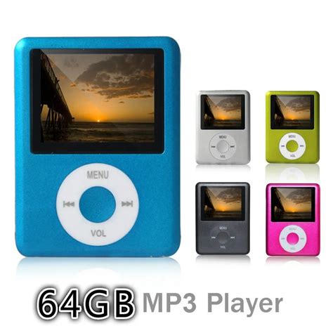 MP Player Support GB Micro SD Card Mini Usb Port Slim Small Multi Lingual E Book Reader Voice