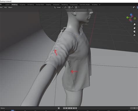 just sewed this with the cloth modifier any way to close these gaps