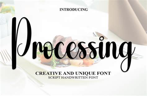 Processing Font