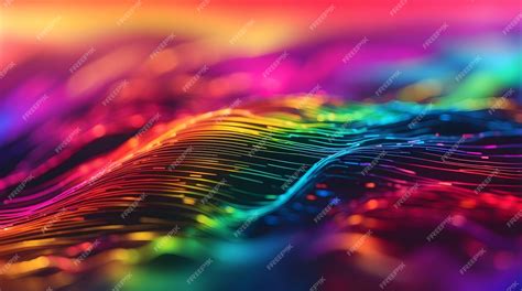 Digital Transformation Line Gradient Background Abstract Technology Backdrop Futuristic Digital
