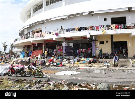 8 November 2013 Tacloban Philippines Typhoon Haiyan Known As Super