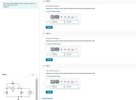 Solved Solve For The Node Voltages Shown In The Figure Take Chegg