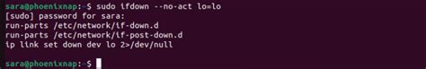ifdown command in linux {with examples} phoenixnap kb