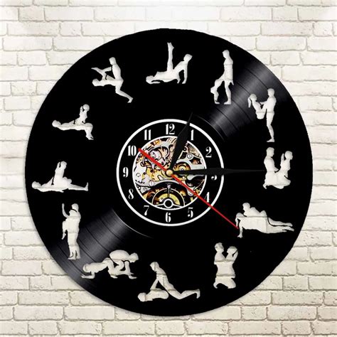 Buy 1piece 24 Hours Sex Position Vinyl Record Wall