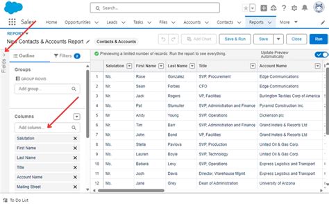 How To Create Custom Reports In Salesforce Dev Community