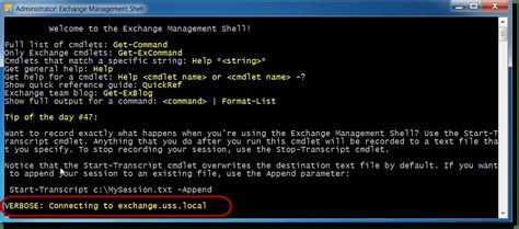 How To Run The Exchange Management Shell EMS In PowerShell