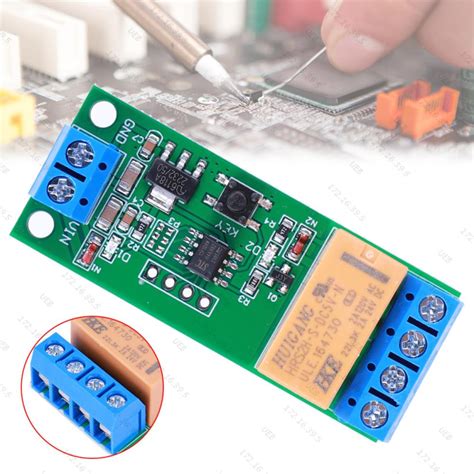 Dc 56912v Motor Reverse Polarity Module Time Adjustable Delay Relay