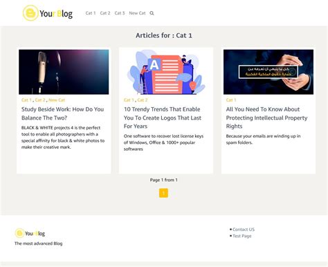 your blog asp mvc advanced blog by mohammedbelkharraf codester