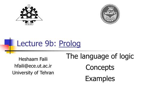 ppt exploring prolog language of logic powerpoint presentation id