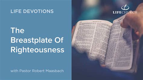The Breastplate Of Righteousness Life Church Uk