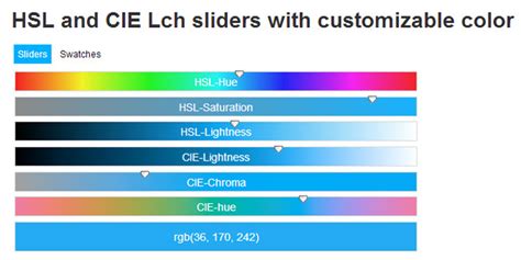 Js Tutorial Bootstrap Color Picker Sliders