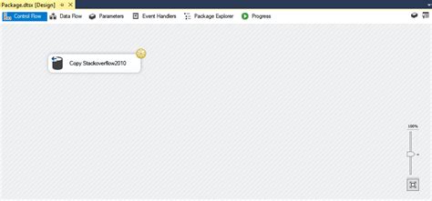 Configure Transfer Database Task In Ssdt 2017