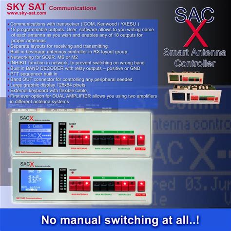 New Smart Antenna Controler SAC X HAMRADIO