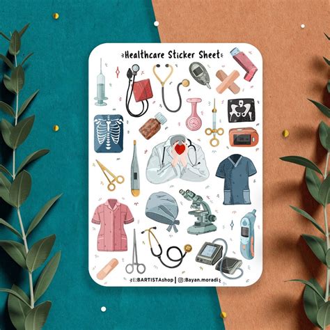 Medical Stickers Etsy