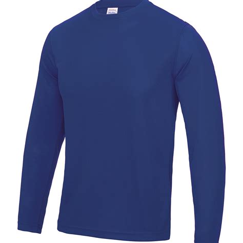 Royal Blue Long Sleeve Cool T Spontex Workwear