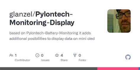 Github Glanzel Pylontech Monitoring Display Based On Pylontech