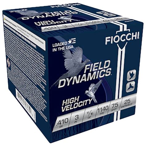 Fiocchi Field Dynamics High Velocity Load Shells