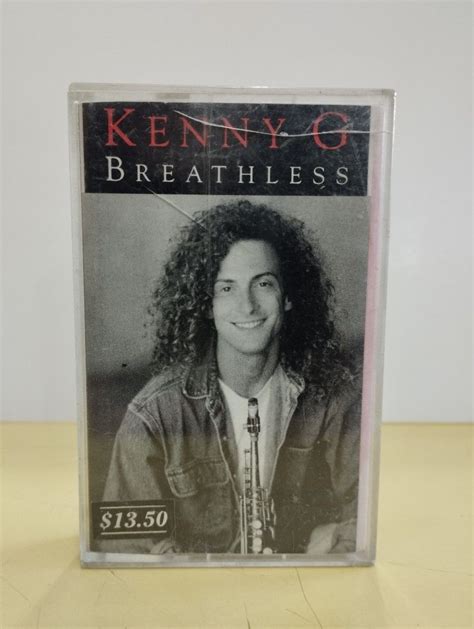 Cassette Kenny G Breathless Hobbies And Toys Music And Media Cds