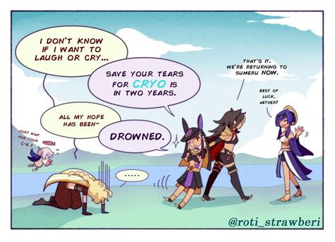 Lumine Is Abyss Twin And Aether Is Traveler As Of Sumeru I Dont Know If This Really Accurate