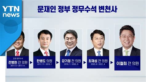 뉴스큐 靑 총리 포함 개각 단행與 새 원내대표에 윤호중 Ytn Youtube