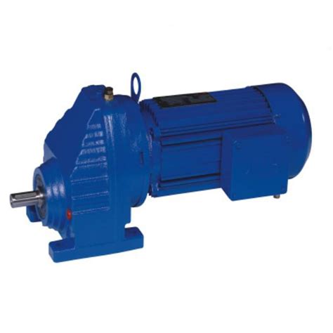 High Efficiency R Series Helical Gear Motor 1400rpm Foot Mounted Rxf 17 167 Helical Gearbox