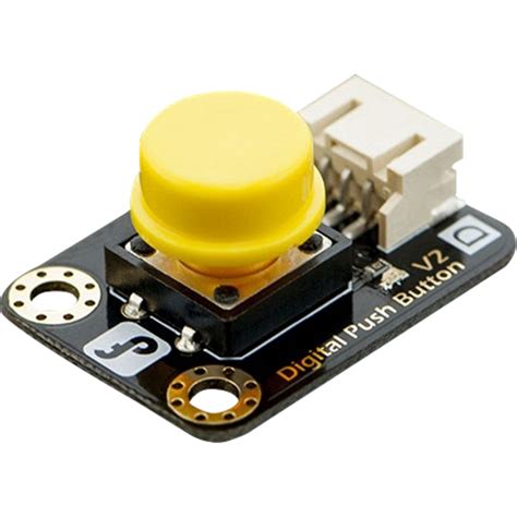 Dfrobot Gravity Digital Push Button Yellow 華輝 Wecl Stem