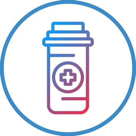 Vector Design Antibiotic Icon Style Premium Vector