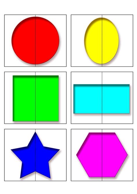 Половинки | Attività di matematica in età prescolare, Attività per ...