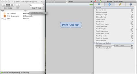 Iphone Programming Tutorial Event Handling Mobisoft Infotech